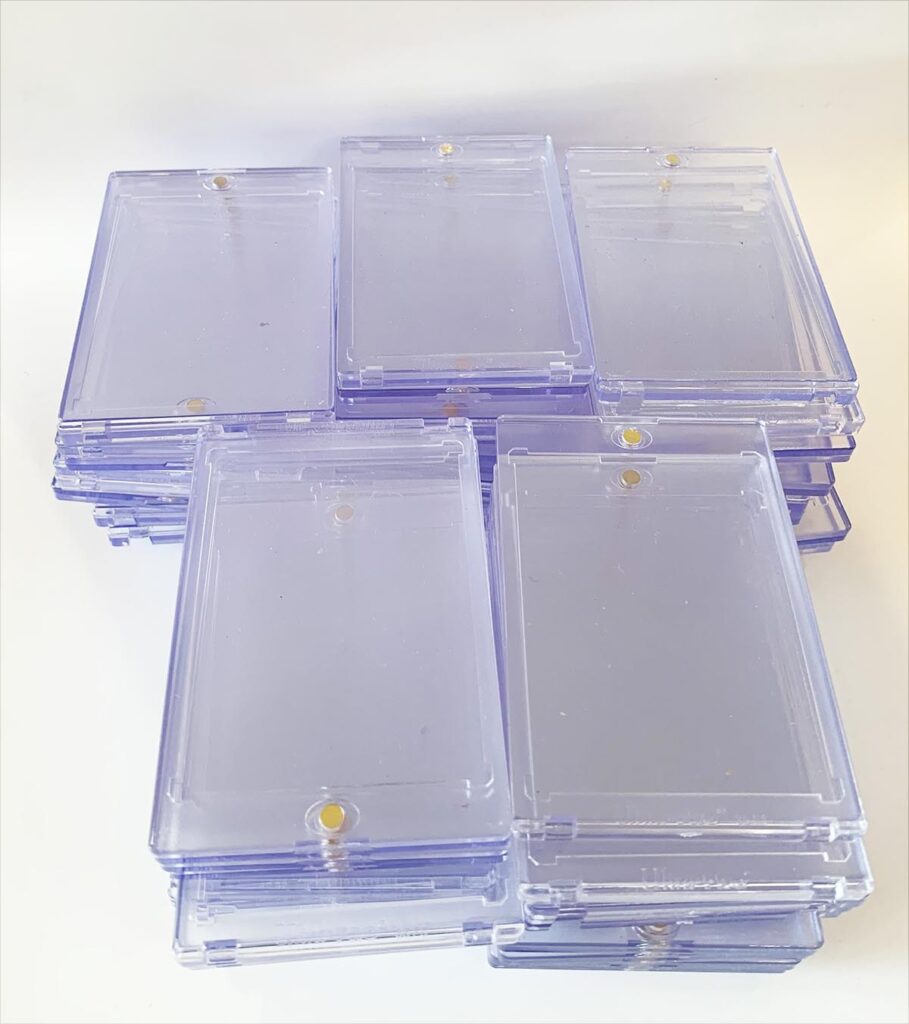 50 Magnetic One Touch Ultra Pro Card Holders 35pt Gently Used ...