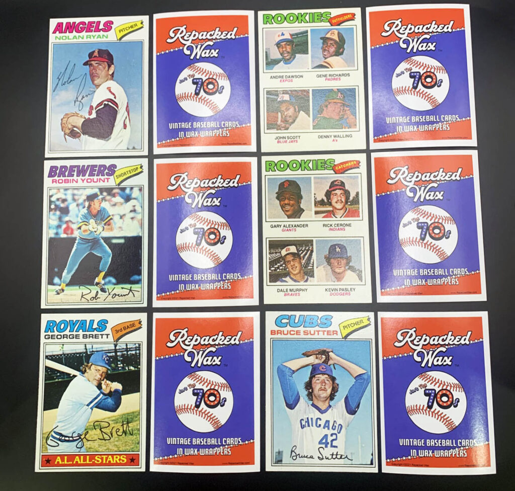 Just the 70s - Repacked Wax Baseball - Repacked Wax