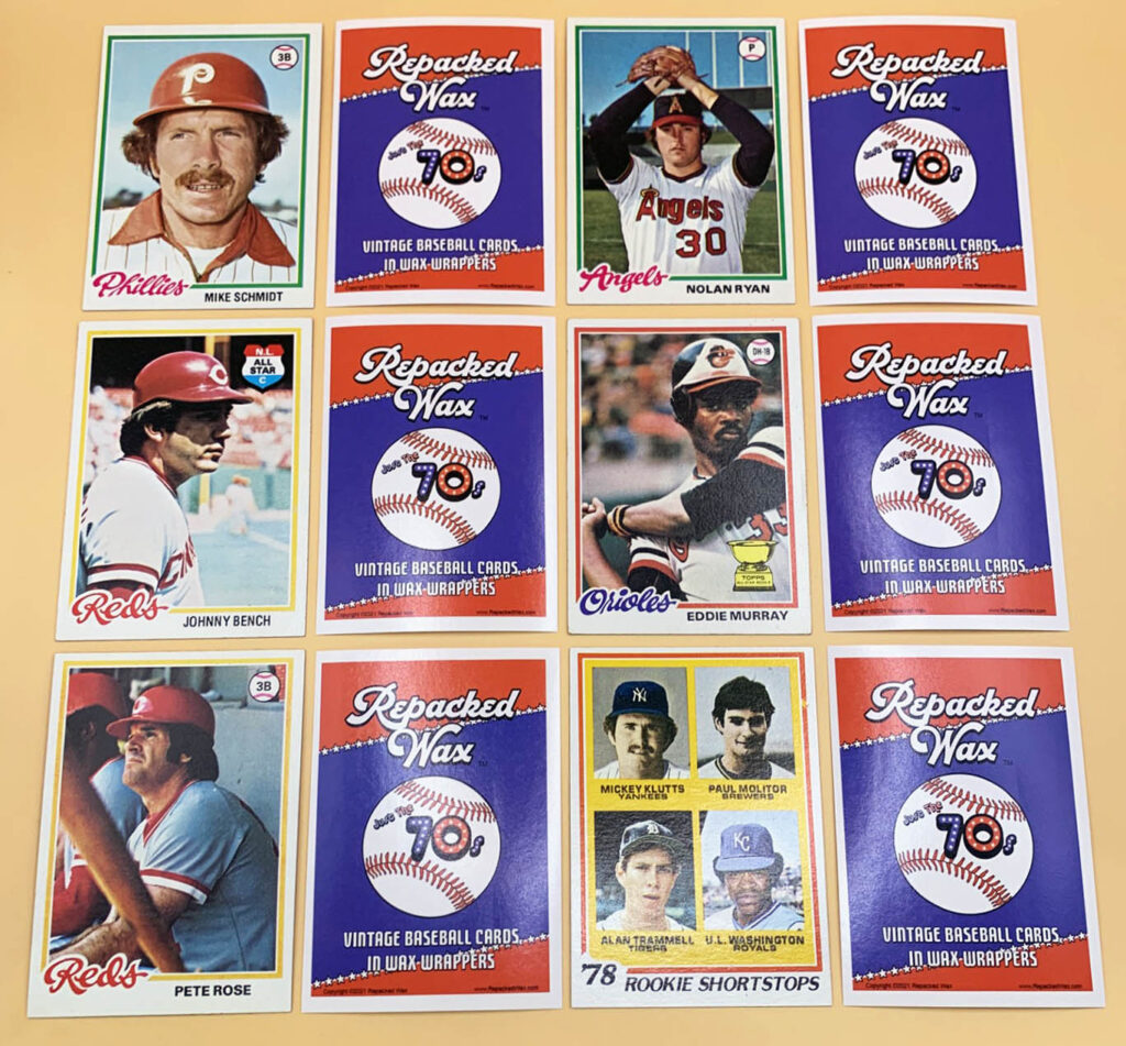 Just the 70s - Repacked Wax Baseball - Repacked Wax